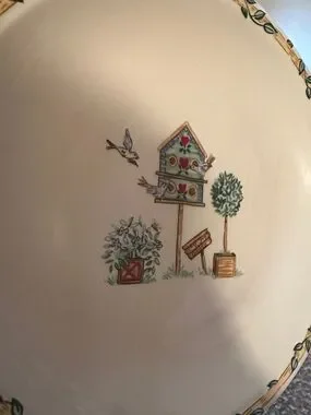 thomson pottery | Dining | Thomson Pottery Birdhouse 25 Serving Platter ...